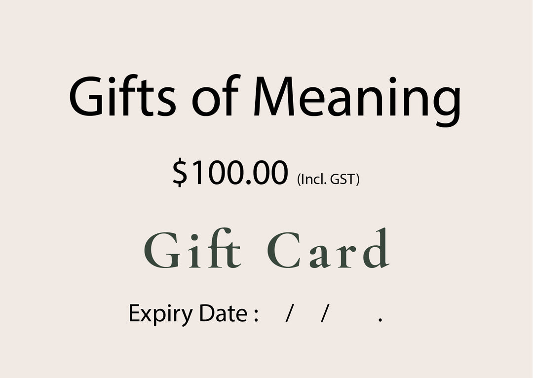 Gifts of Meaning - Word & Wall Art - Free Australian Shipping